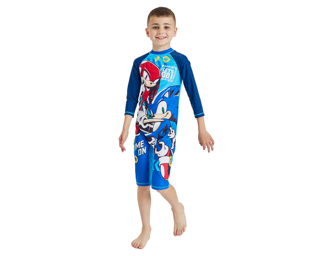 Sonic the Hedgehog Swimsuit All In One – Pyjama Planet