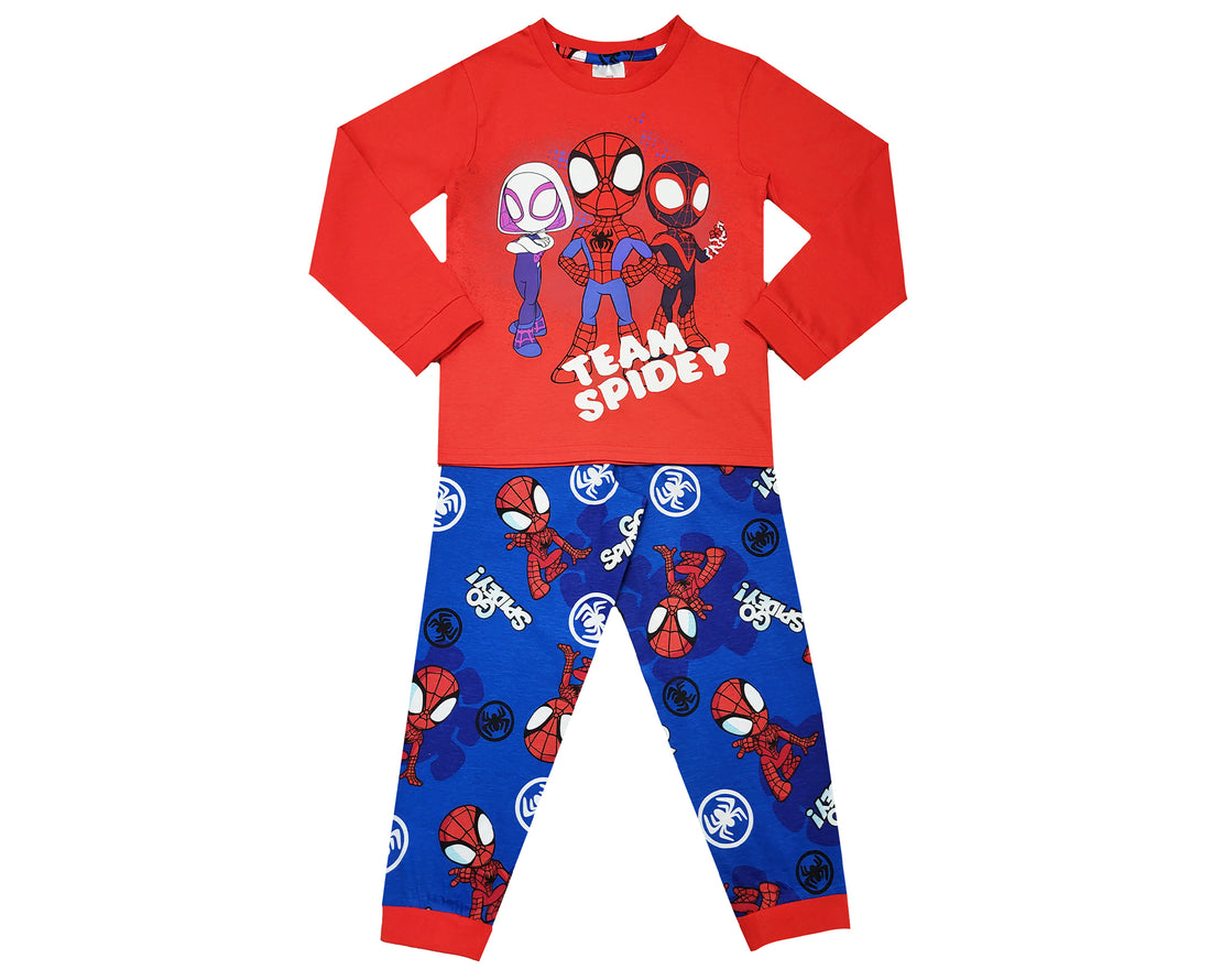 Boys Spiderman Spidey & Friends Marvel Pyjamas – Pyjama Planet